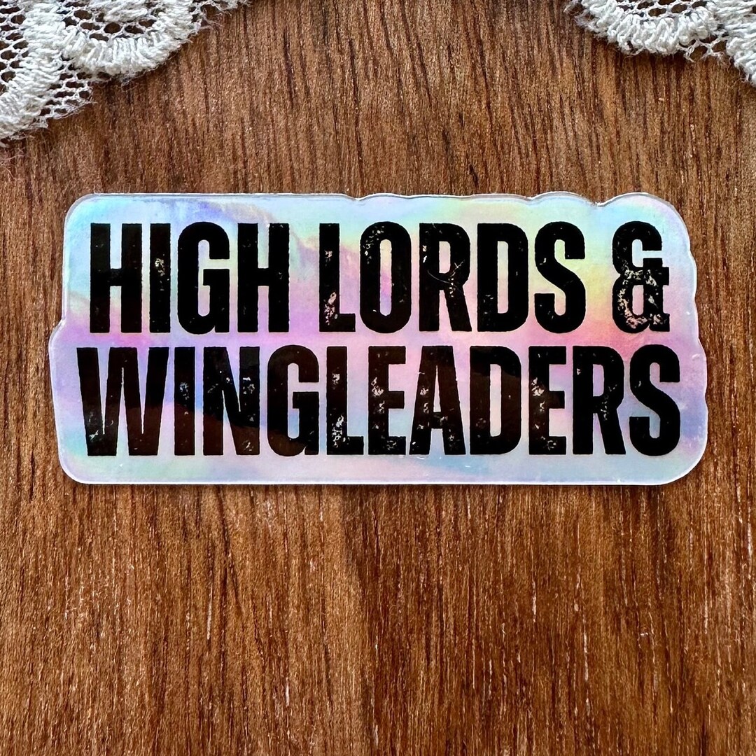 High Lords and Wingleaders - Romantasy - ACOTAR - Fourth Wing - Iron ...