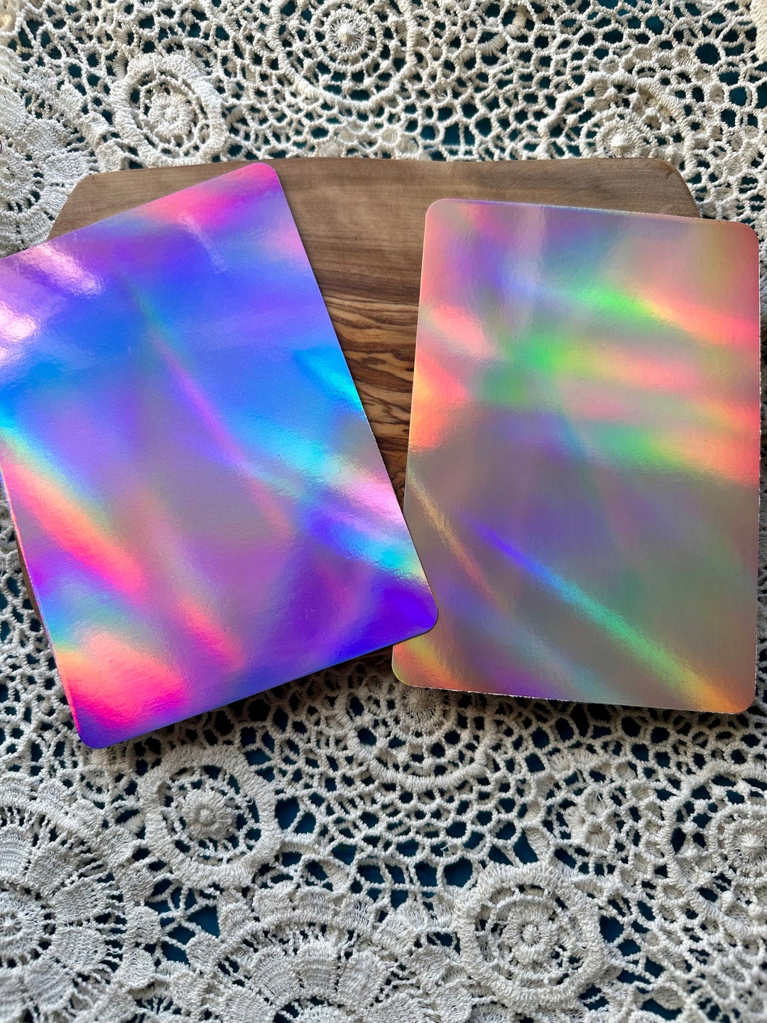 PURPLE and PINK Hologram Glitter Kindle Insert for Clear Case 6 Inch ...