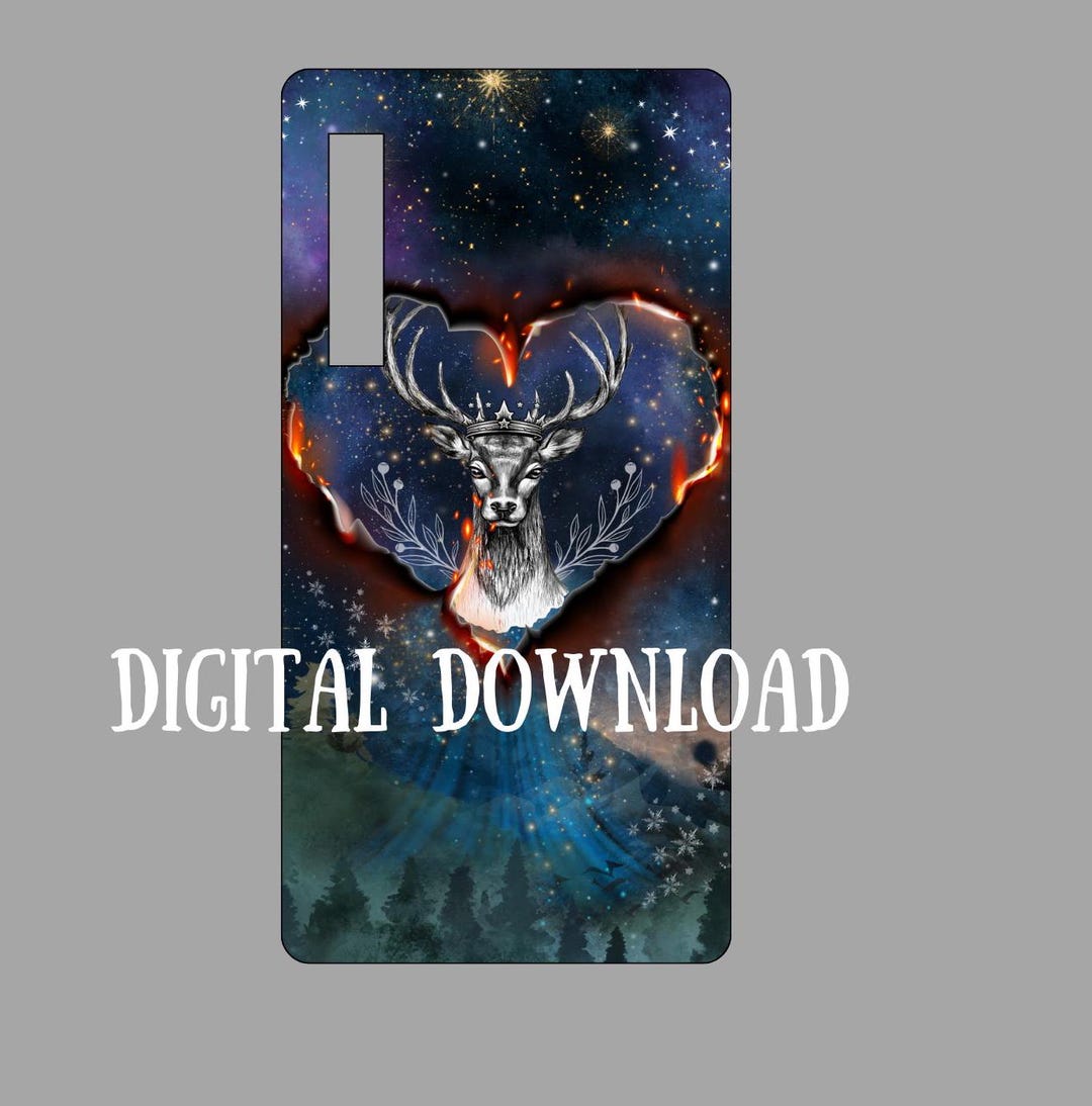 Digital---fantasy Stag Tog Themed BOOX PALMA Insert for Clear Case - Etsy