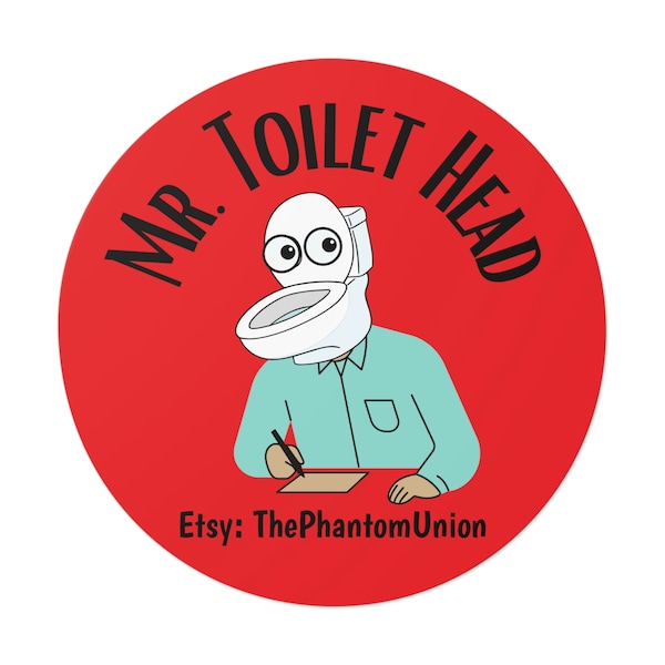 Skibidi Toilet Head - Etsy