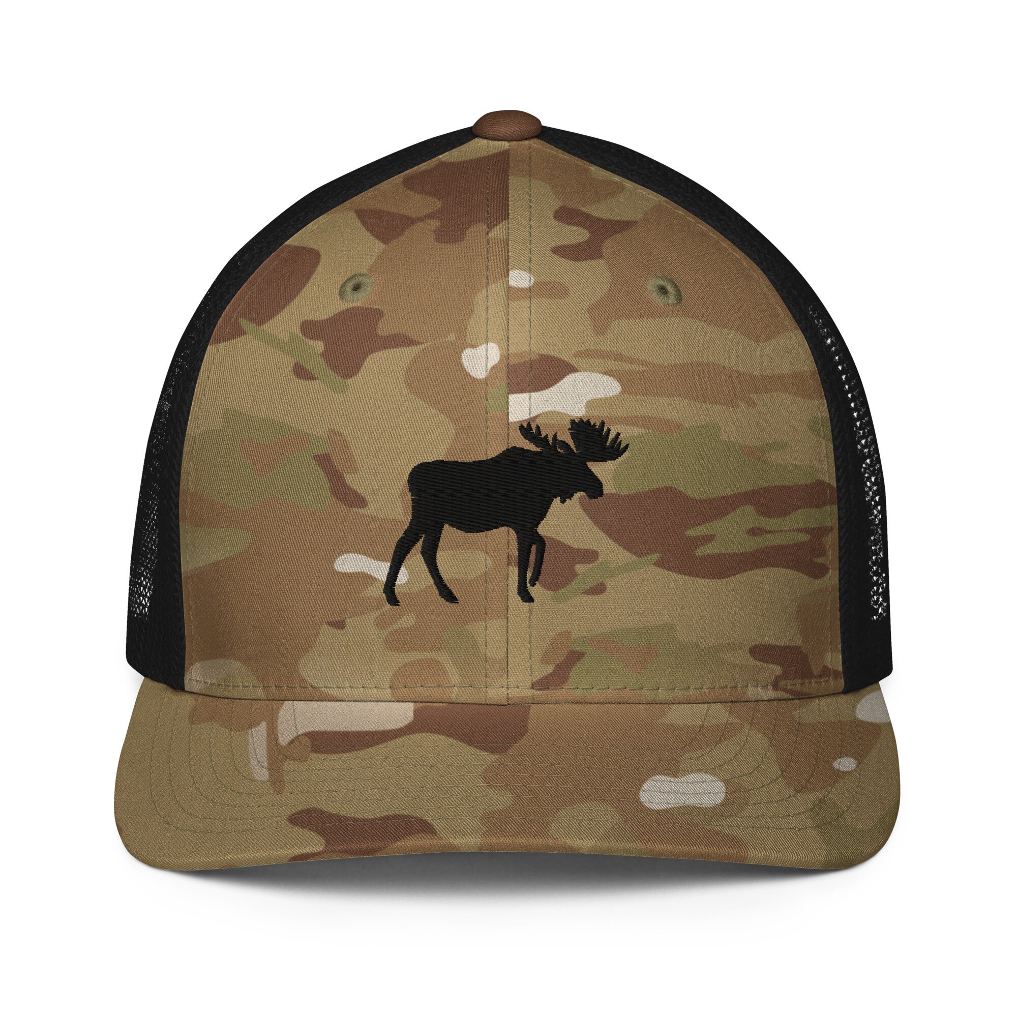 Moose Silhouette Wilderness Series Mesh Back Trucker Cap - Etsy