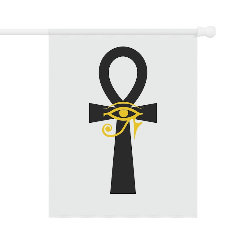 Ankh and Eye of Horus Garden & House Banner - Etsy