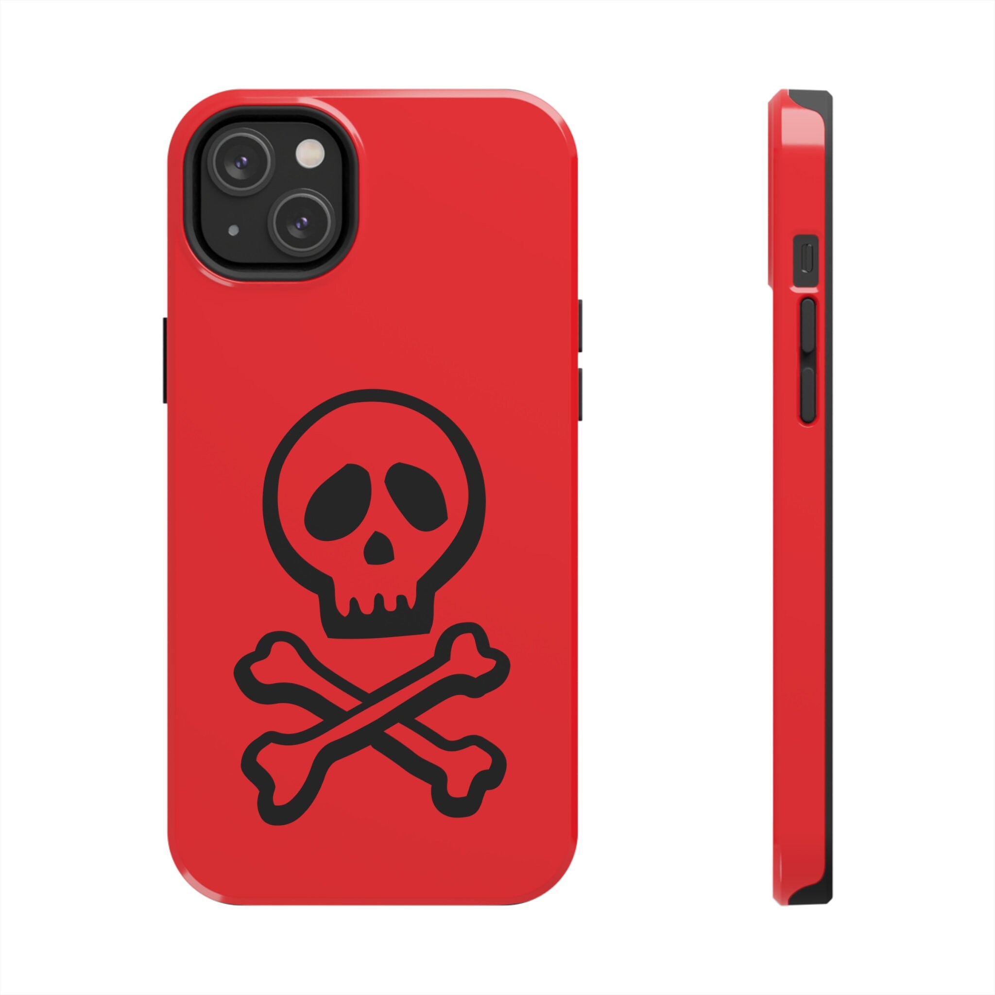 Skull and Crossbones Punk Rock Tough iPhone Cases - Etsy