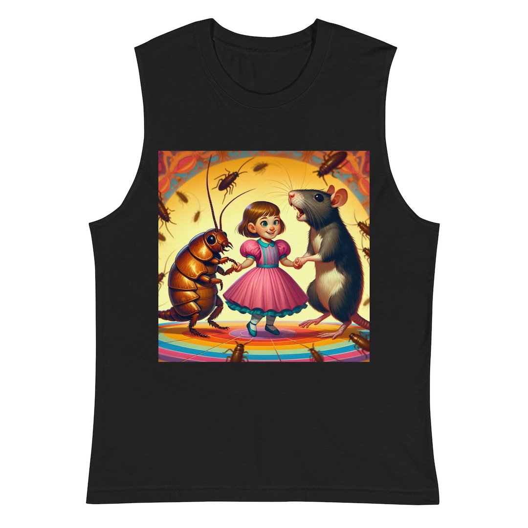 Little Girl Dancing With a Rat and Cockroach Weird and Funny | Muscle ...