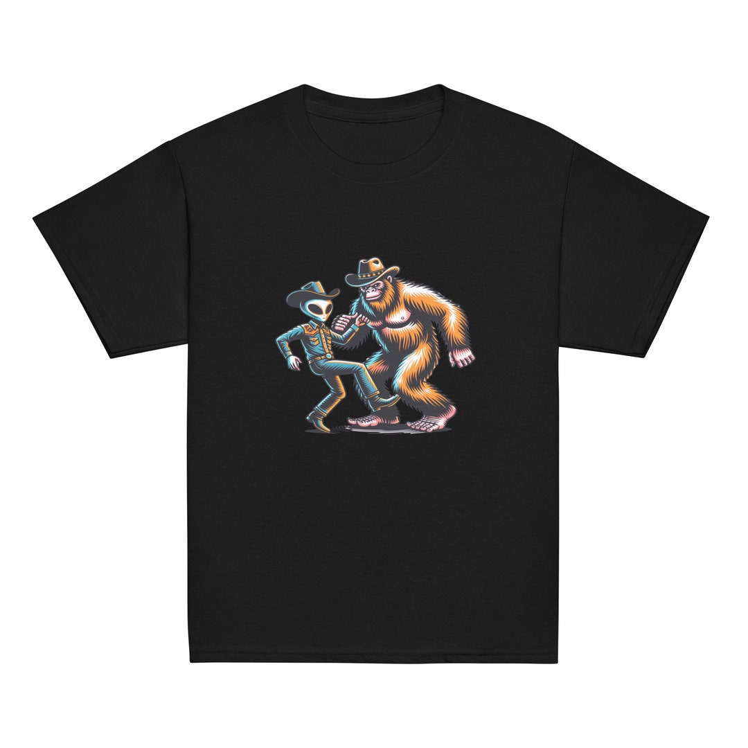 Bigfoot and Alien Cowboys Square Dancing | Weird Cowboy Youth Classic ...