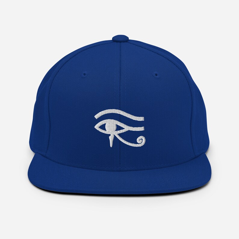 Eye of Horus Gothic Snapback Hat - Etsy