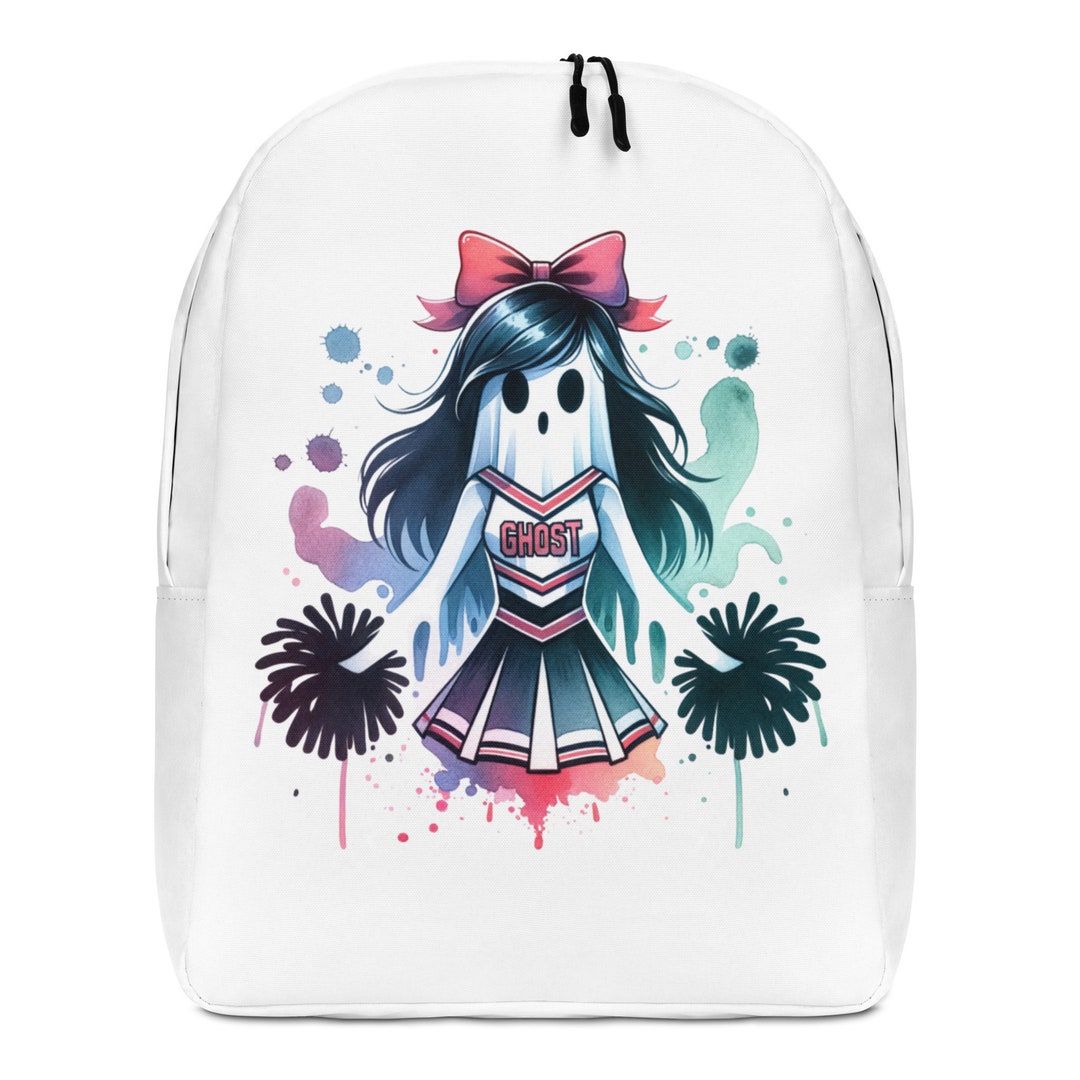 Ghost Cheerleader | Goth Back to School Minimalist Backpack - Etsy