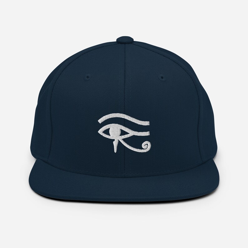 Eye of Horus Gothic Snapback Hat - Etsy