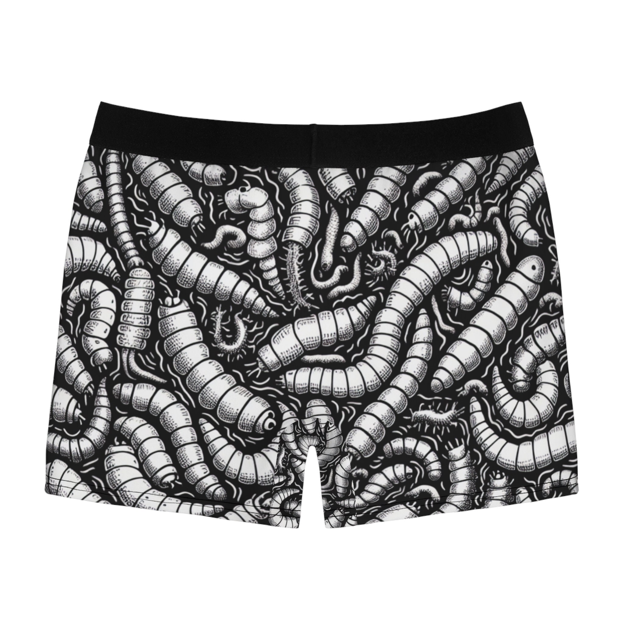 Maggots Goth Horror Zombie Themed Men's Boxer Briefs AOP - Etsy