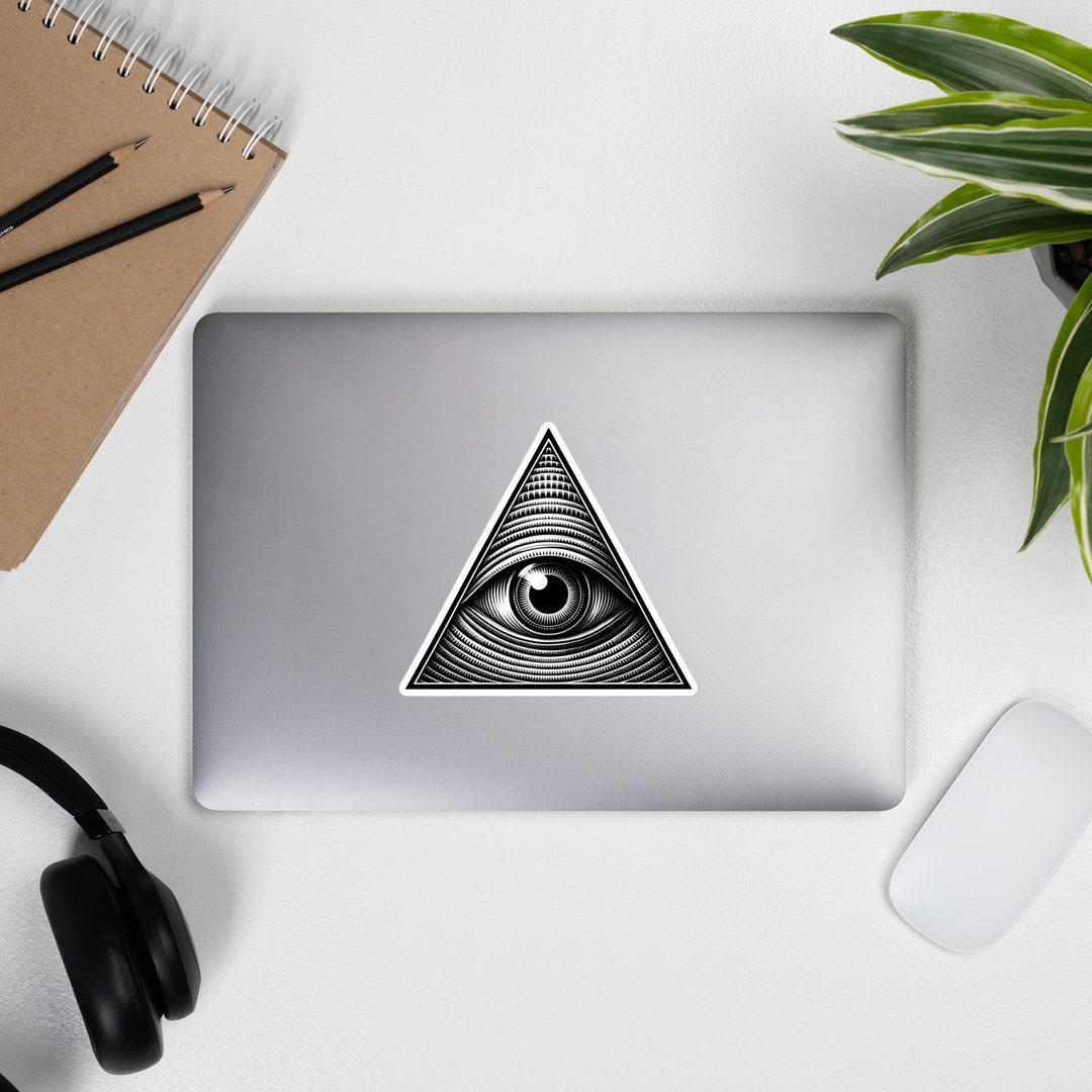 All Seeing Eye Illuminati Bubble-free Stickers - Etsy