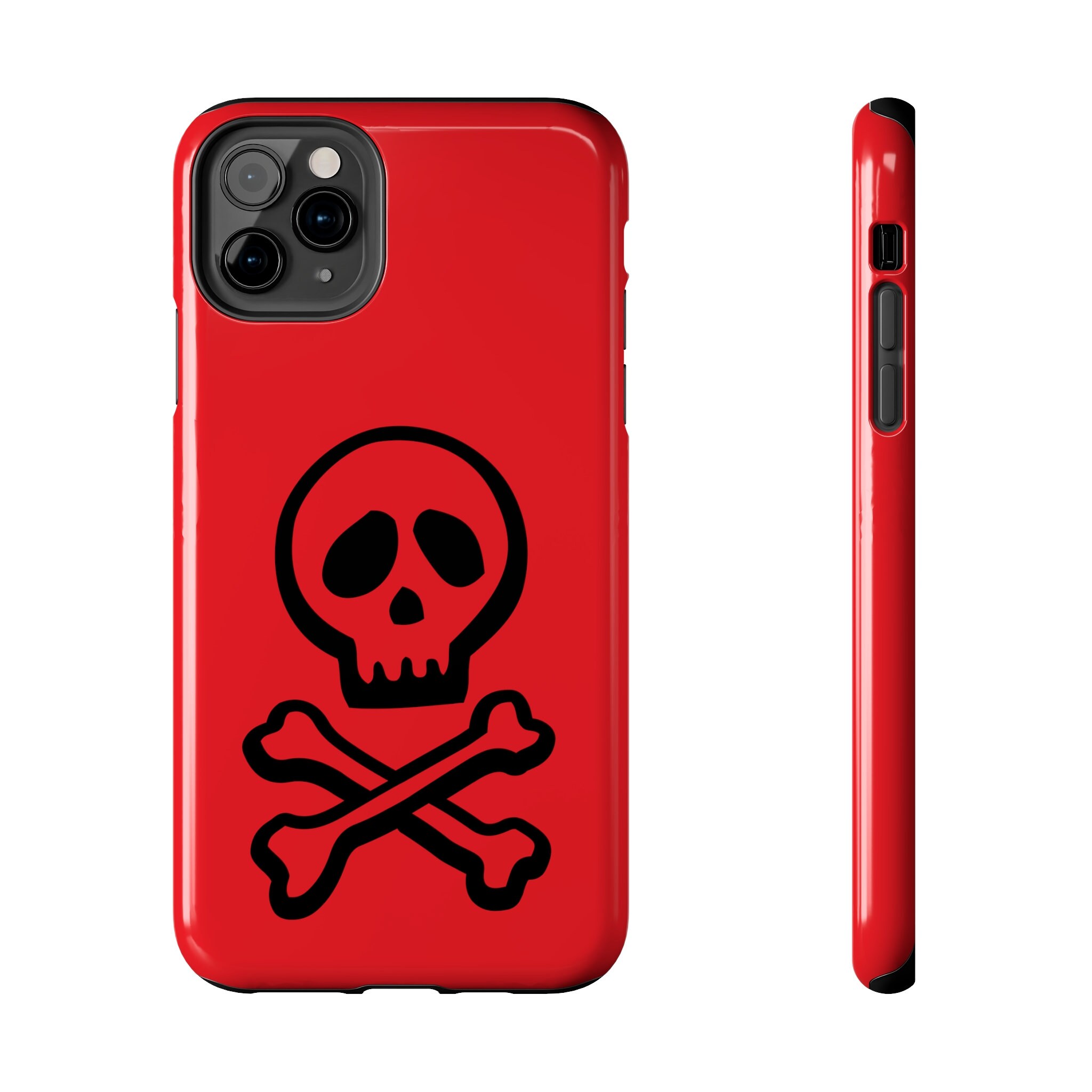 Skull and Crossbones Punk Rock Tough iPhone Cases - Etsy