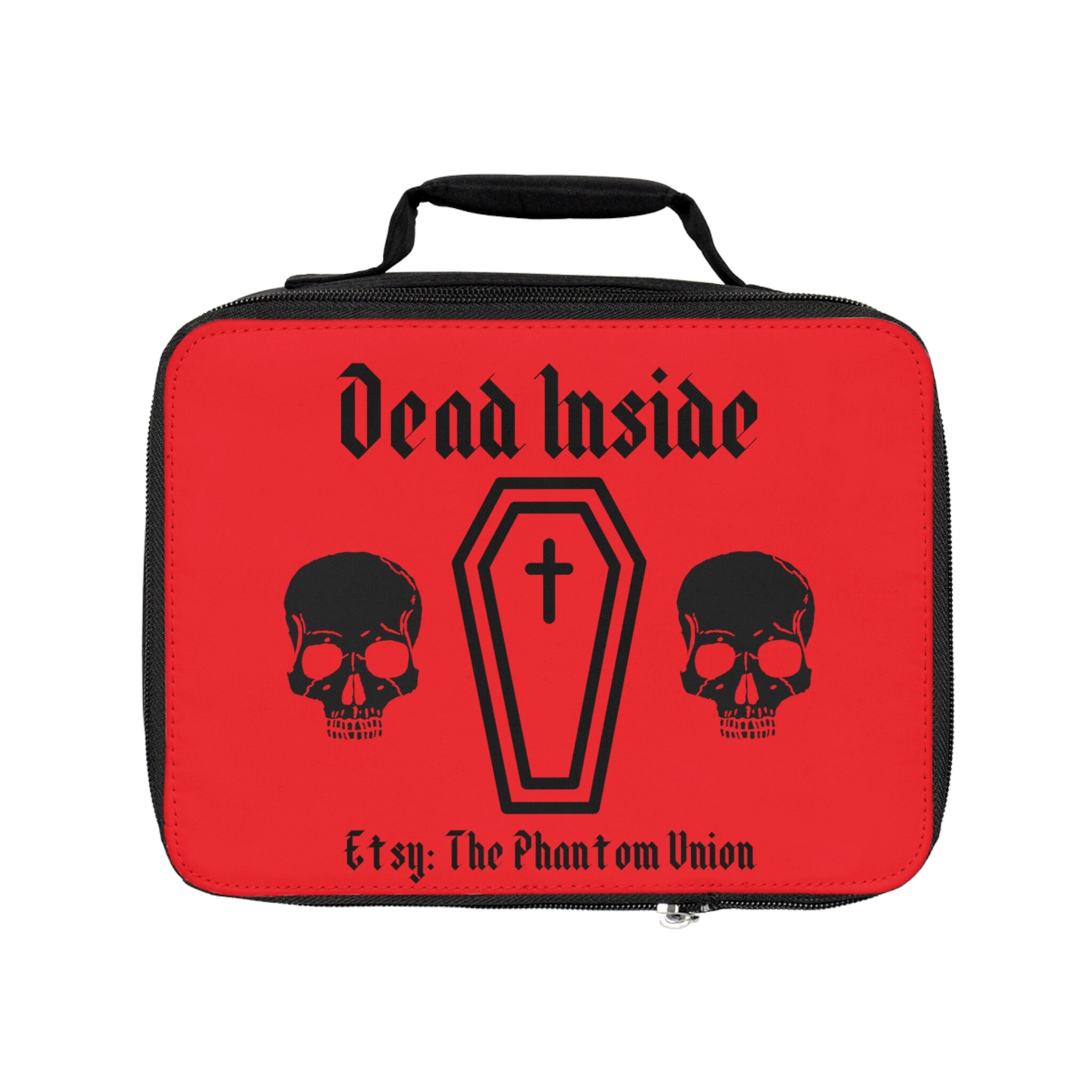 Dead Inside Goth Lunch Bag - Etsy