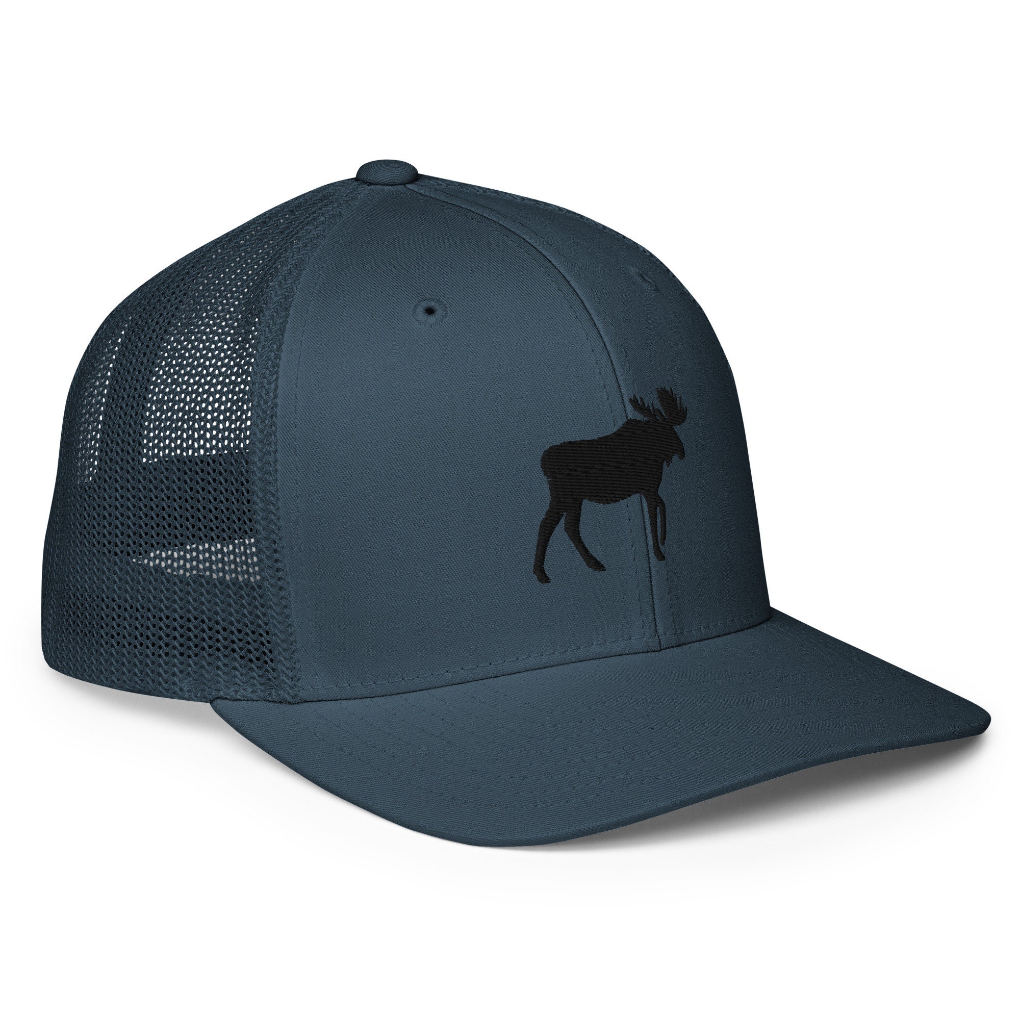 Moose Silhouette Wilderness Series Mesh Back Trucker Cap - Etsy