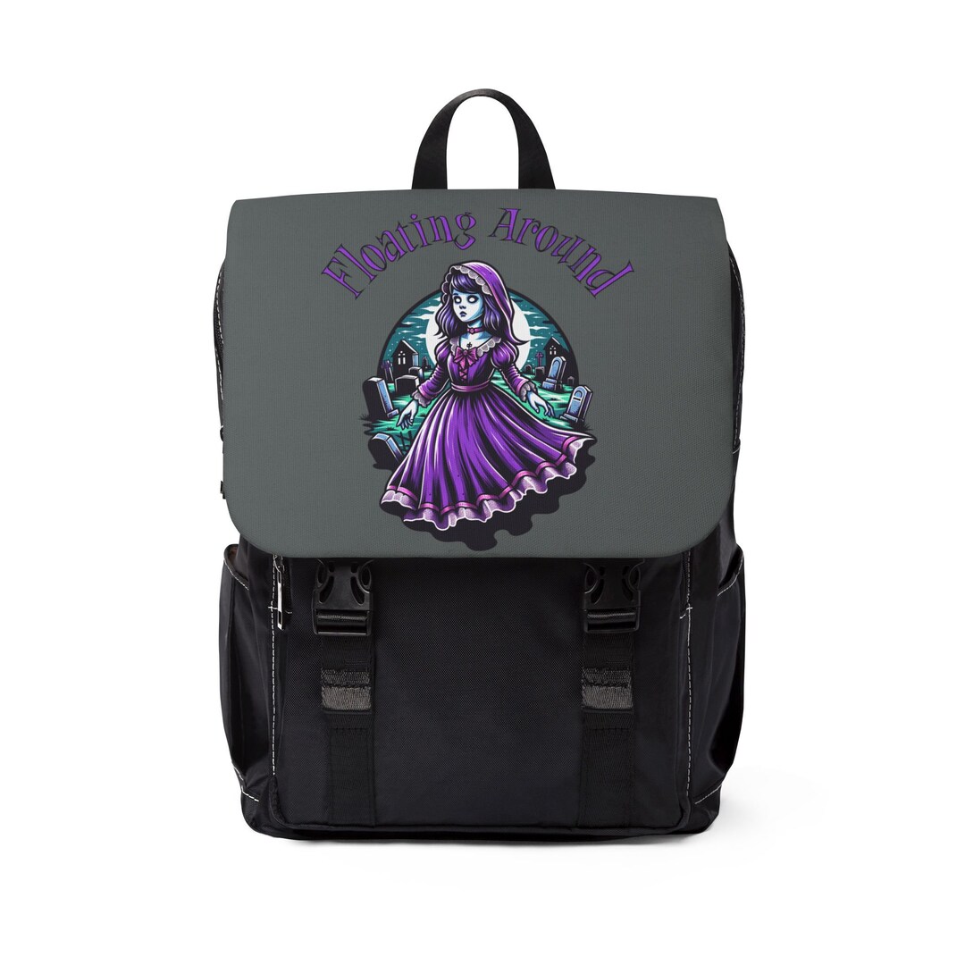 Floating Around | Ghost Girl in Purple Goth Back to School Unisex ...