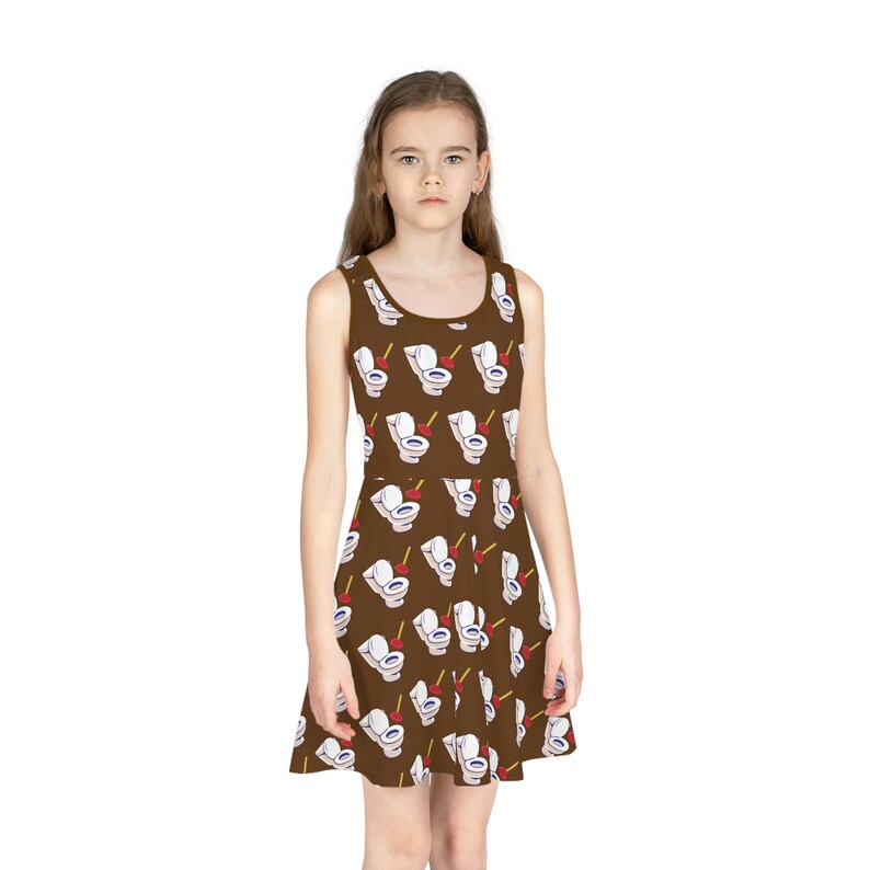Toilet and Plunger Funny and Weird Girls' Sleeveless - Etsy