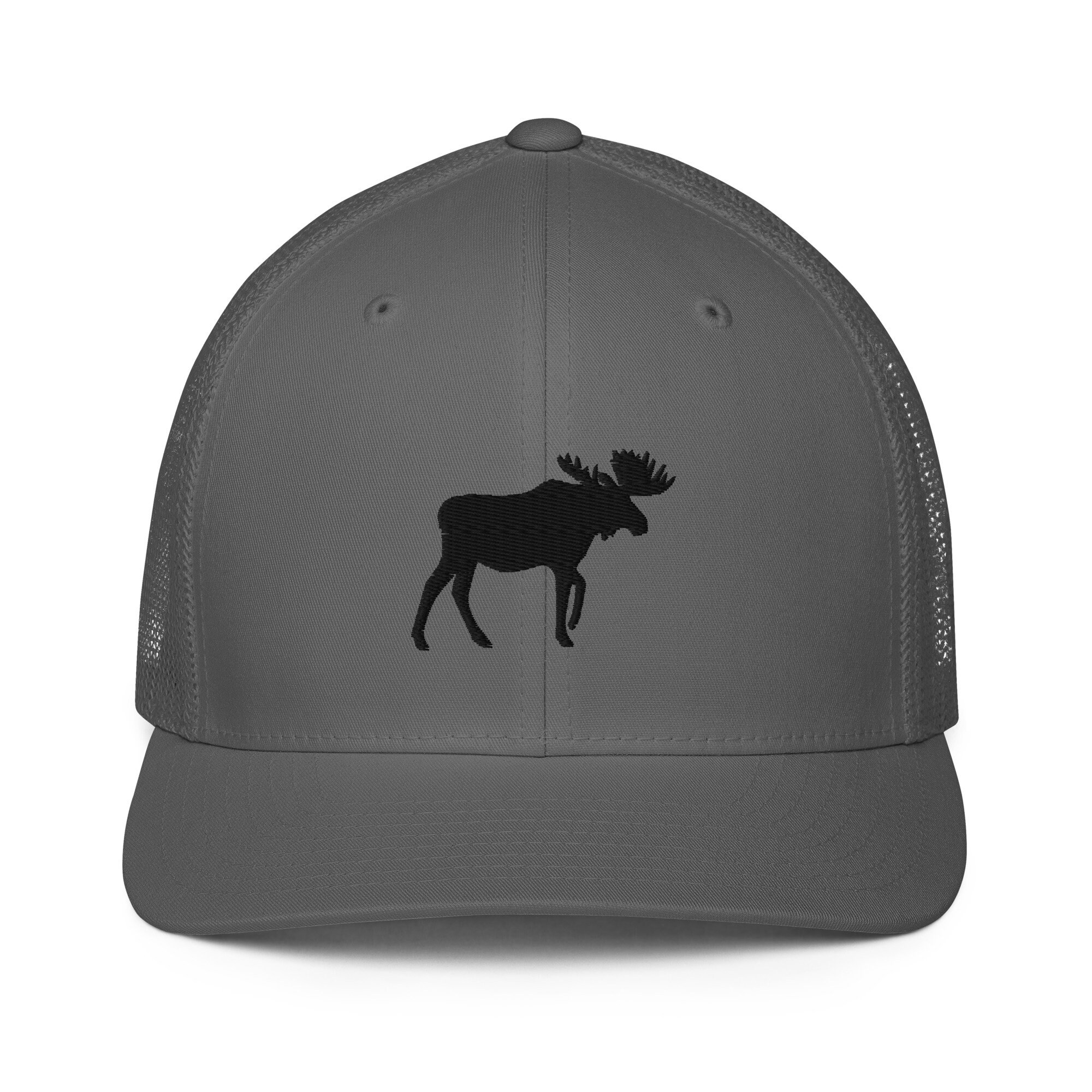 Moose Silhouette Wilderness Series Mesh Back Trucker Cap - Etsy
