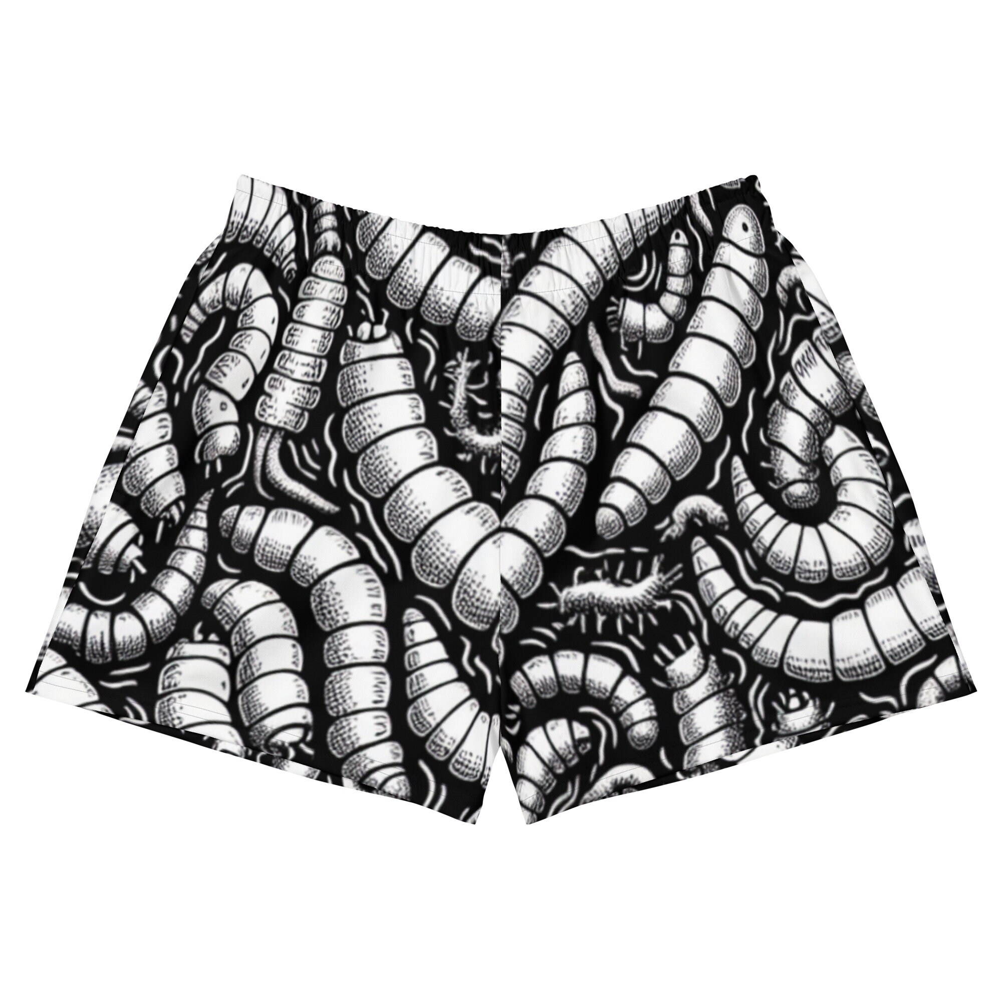 Maggots Goth Horror Zombie Themed Womens Recycled Athletic Shorts - Etsy