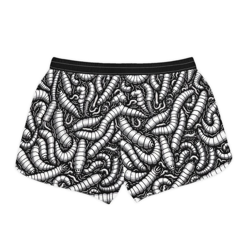 Maggots Goth Horror Zombie Themed Women's Casual Shorts AOP - Etsy