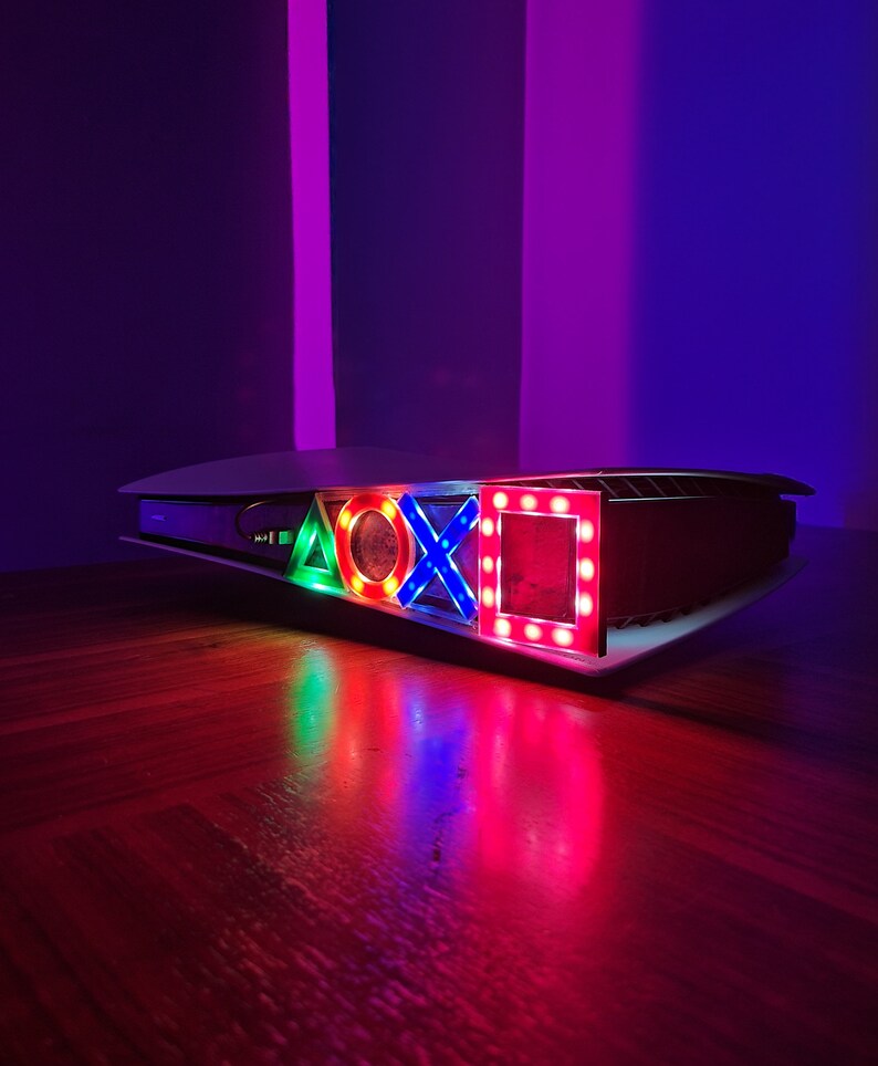Ps5 Led Icons Accessory - Etsy