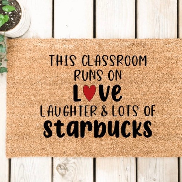 Starbucks Door Decor - Etsy