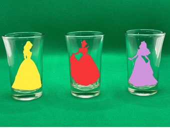 Princess Shot Glass - Etsy