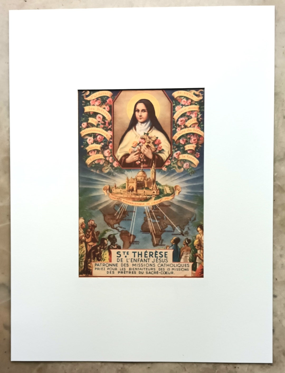 Saint Thérèse of the Child Jesus Lisieux Catholic Missions Beautiful ...