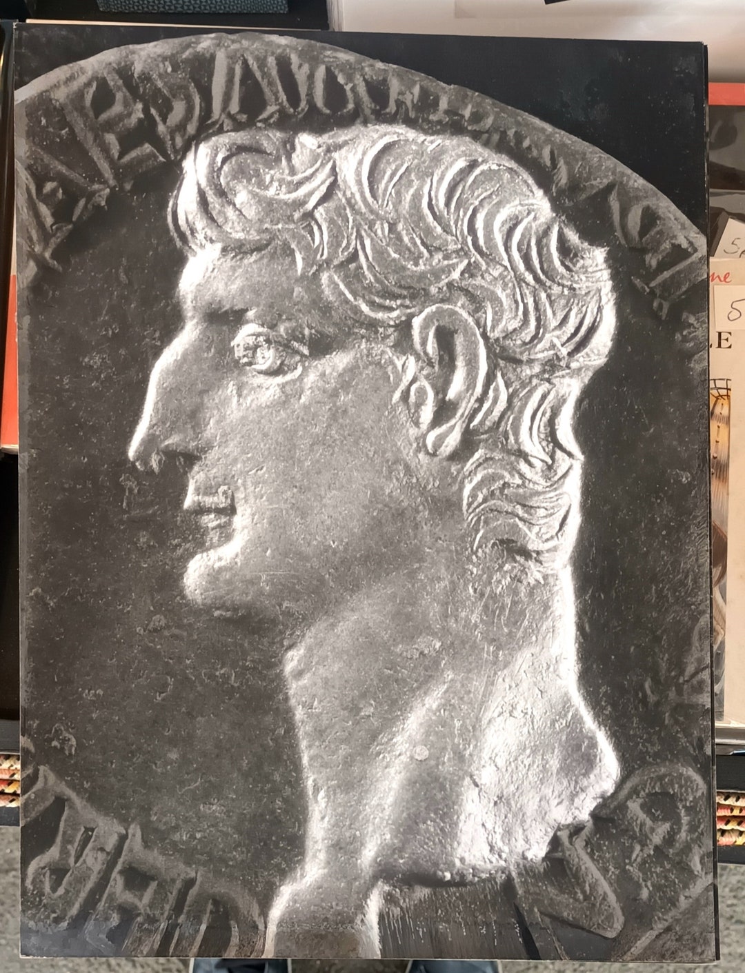 Male Portrait Roman Prince Germanicus Ancient Coin Large Original ...