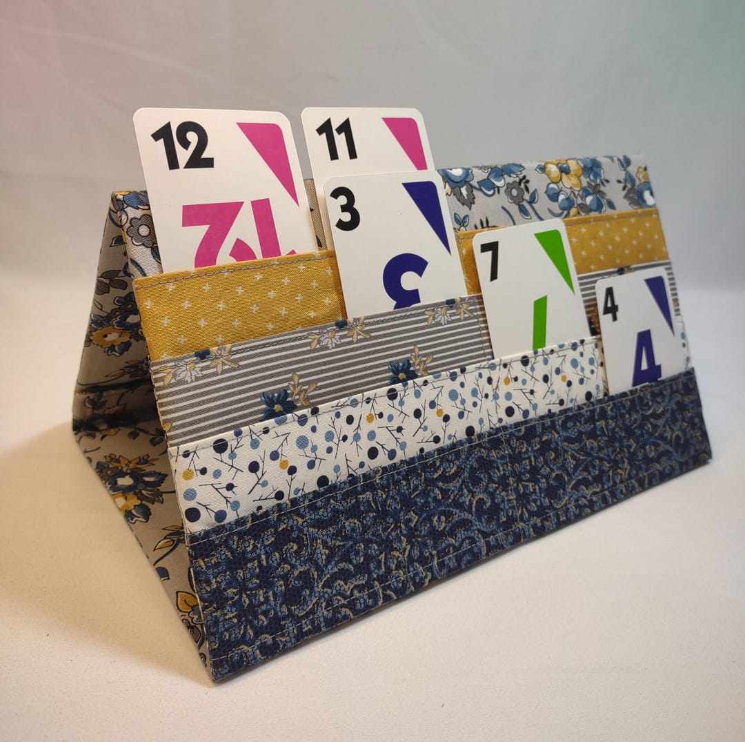 4 Level Multi-pocketed Playing Card Caddy. Fantastic Card Holder to ...