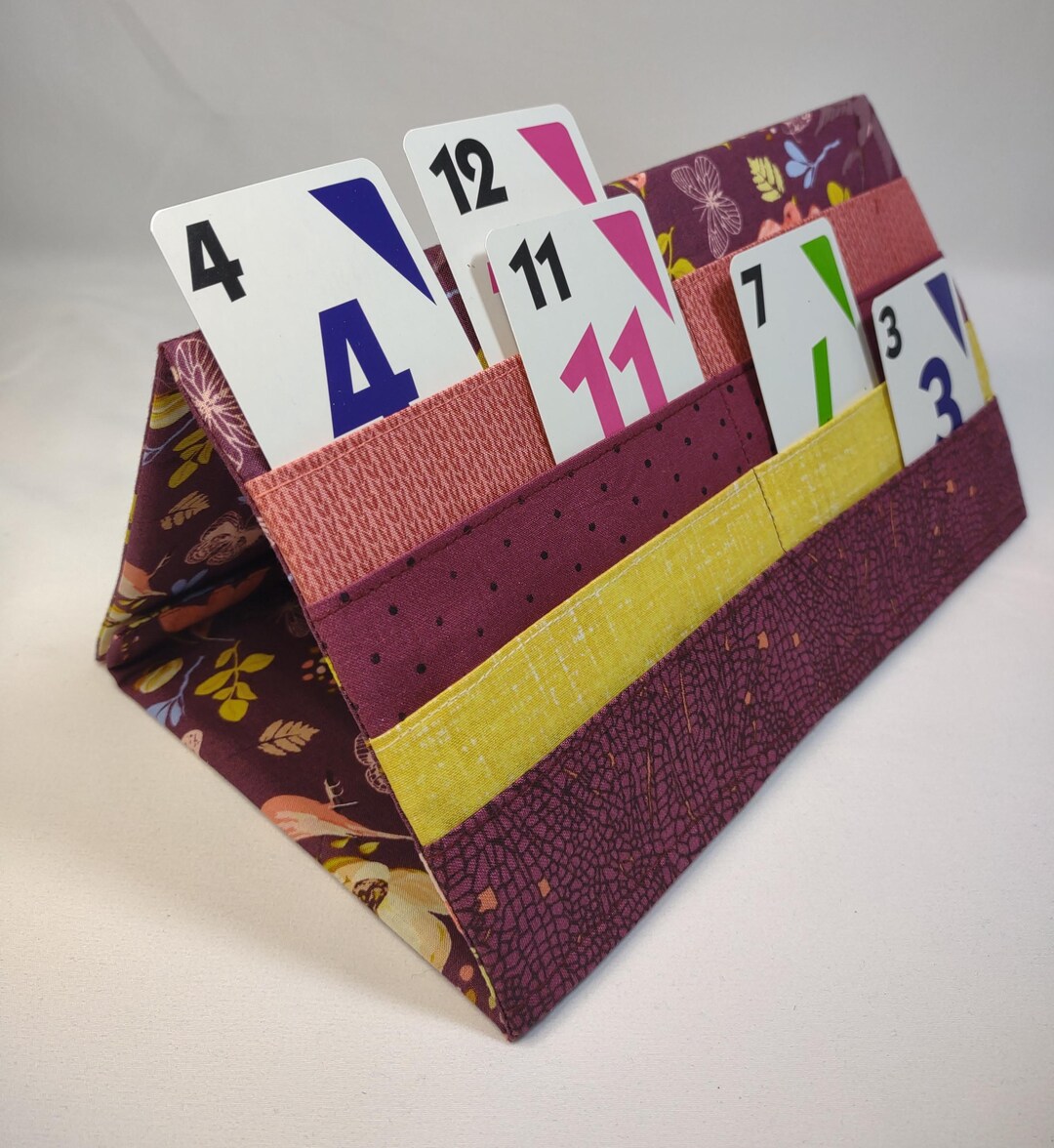 4 Level Multi-pocketed Playing Card Caddy. Fantastic Card Holder to ...