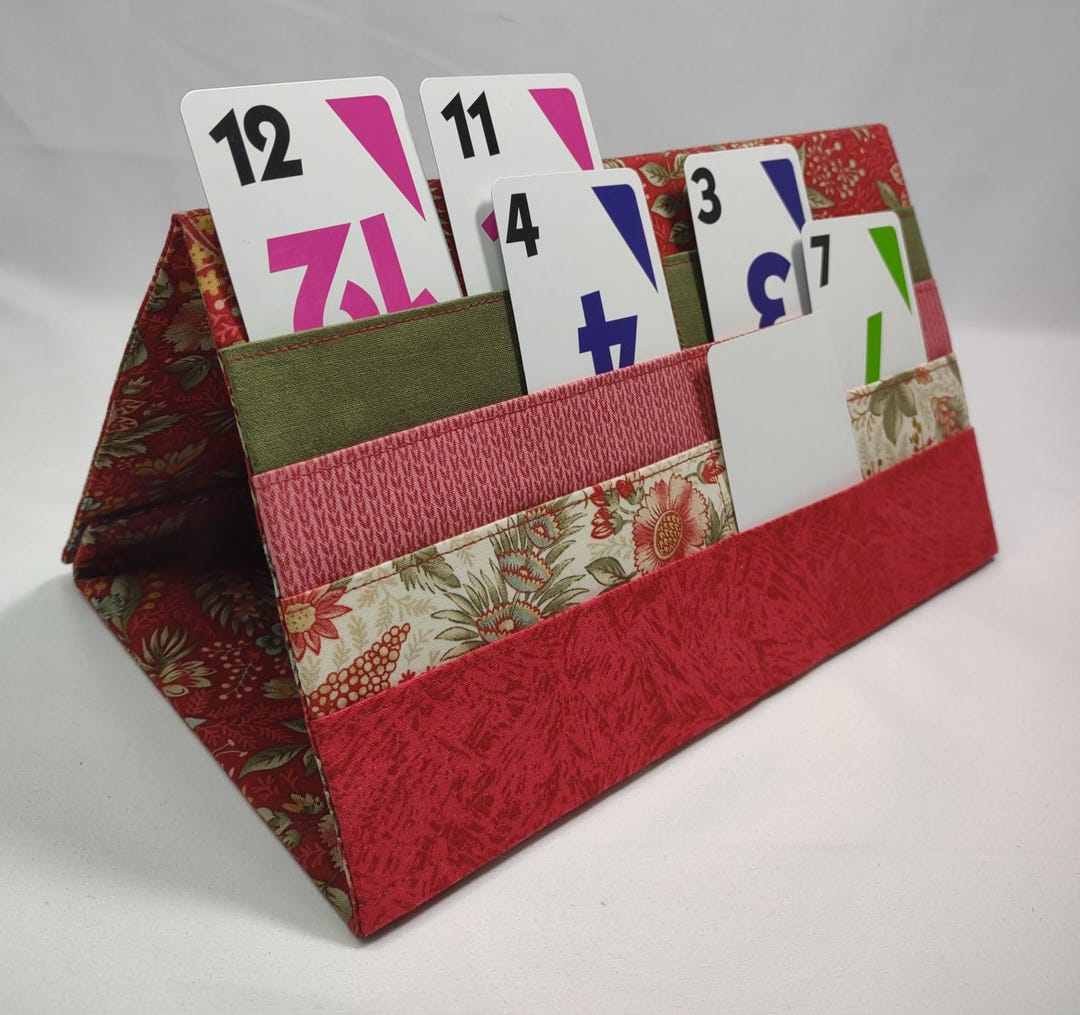 4 Level Multi-pocketed Playing Card Caddy. Fantastic Card Holder to ...