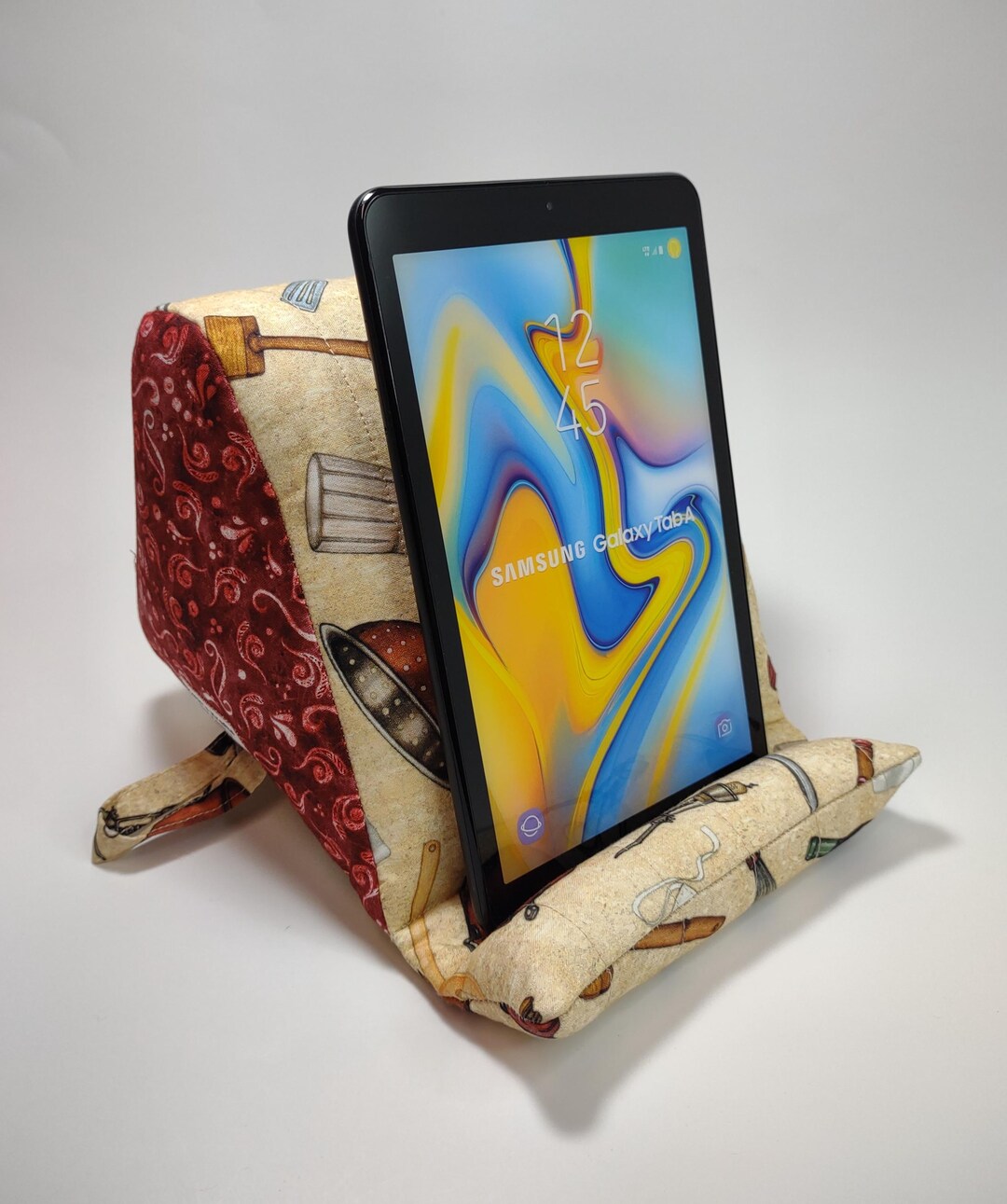 Pillow-stand for Tablets, Large Plush Original Design, OOAK Holder ...
