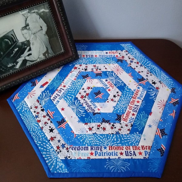 Hexagon Table Runner - Etsy
