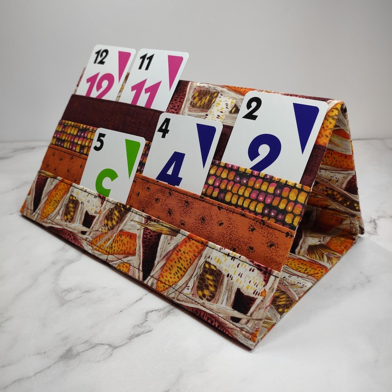 Fabric Folding Card Holder - Etsy