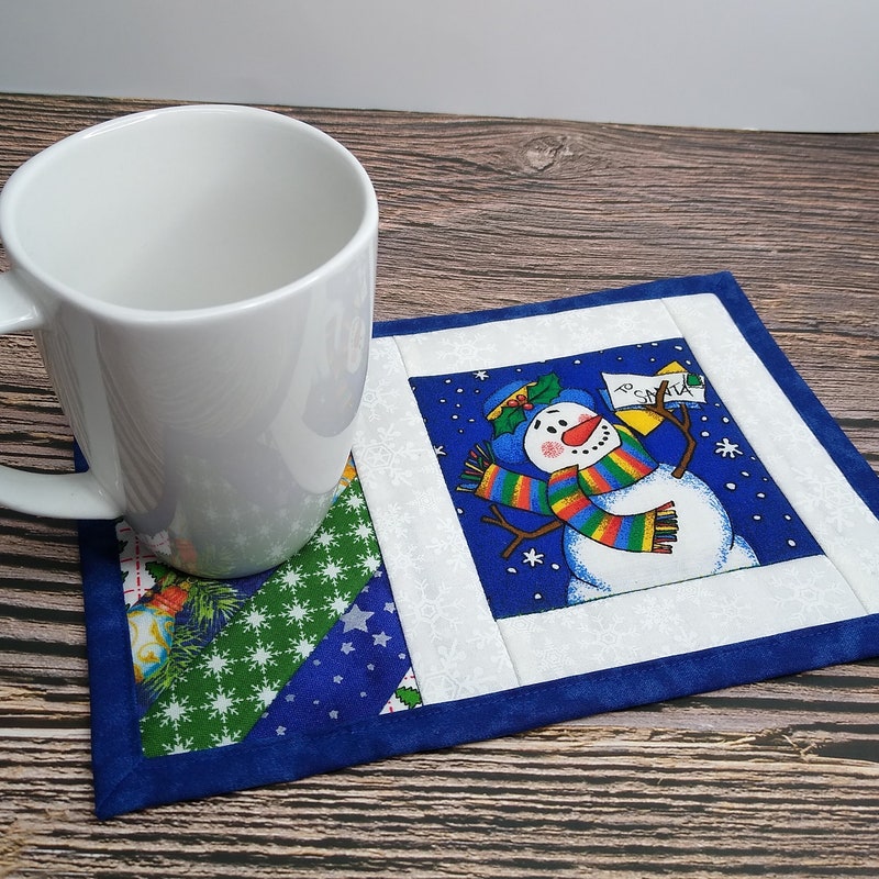 Christmas Mug Rug - Etsy