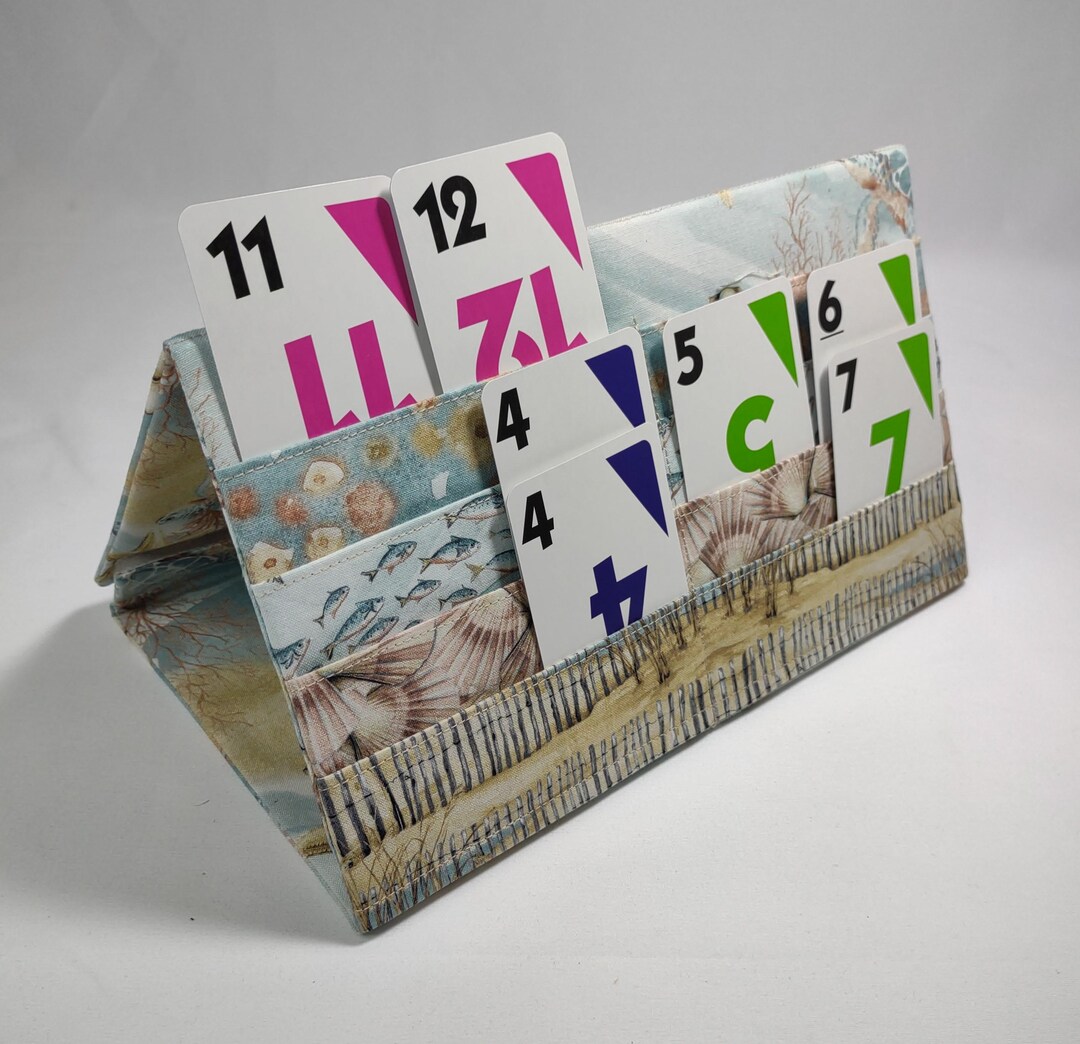 4 Level Multi-pocketed Playing Card Caddy. Fantastic Card Holder to ...