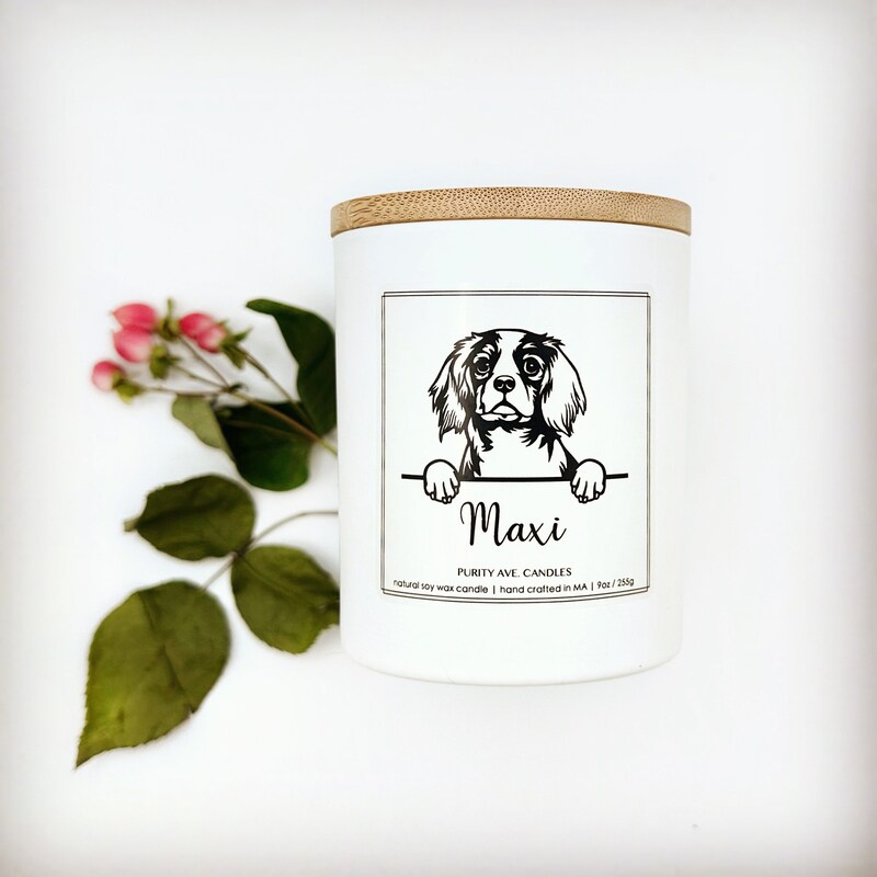 Dog Candle - Etsy