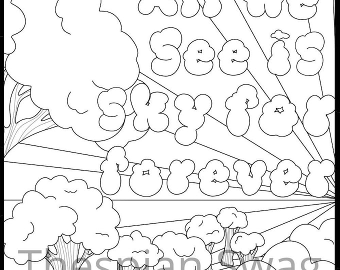 Dear Evan Hansen Inspired Coloring Pages - Etsy