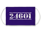 Prisoner 24601 Face Mask - Etsy