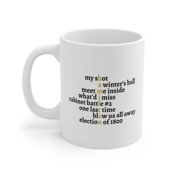 Hamilton Travel Mug - Etsy