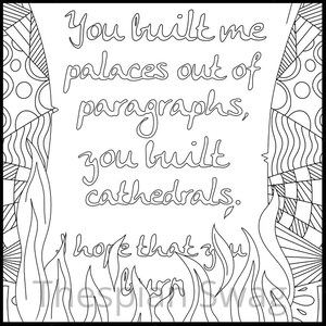 Hamilton Inspired Coloring Pages- Set Three - Etsy