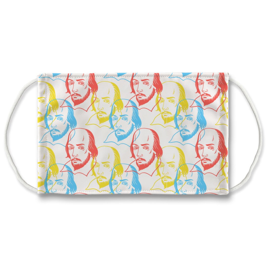 Shakespeare Face Mask - Etsy