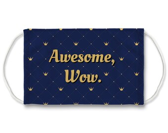 Awesome Face Mask - Etsy