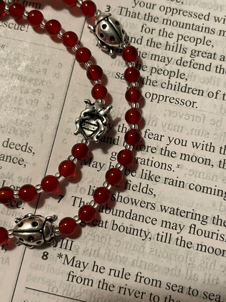 Our Lady of Mercy, Double Wrapped, Full Rosary Bracelet - Etsy