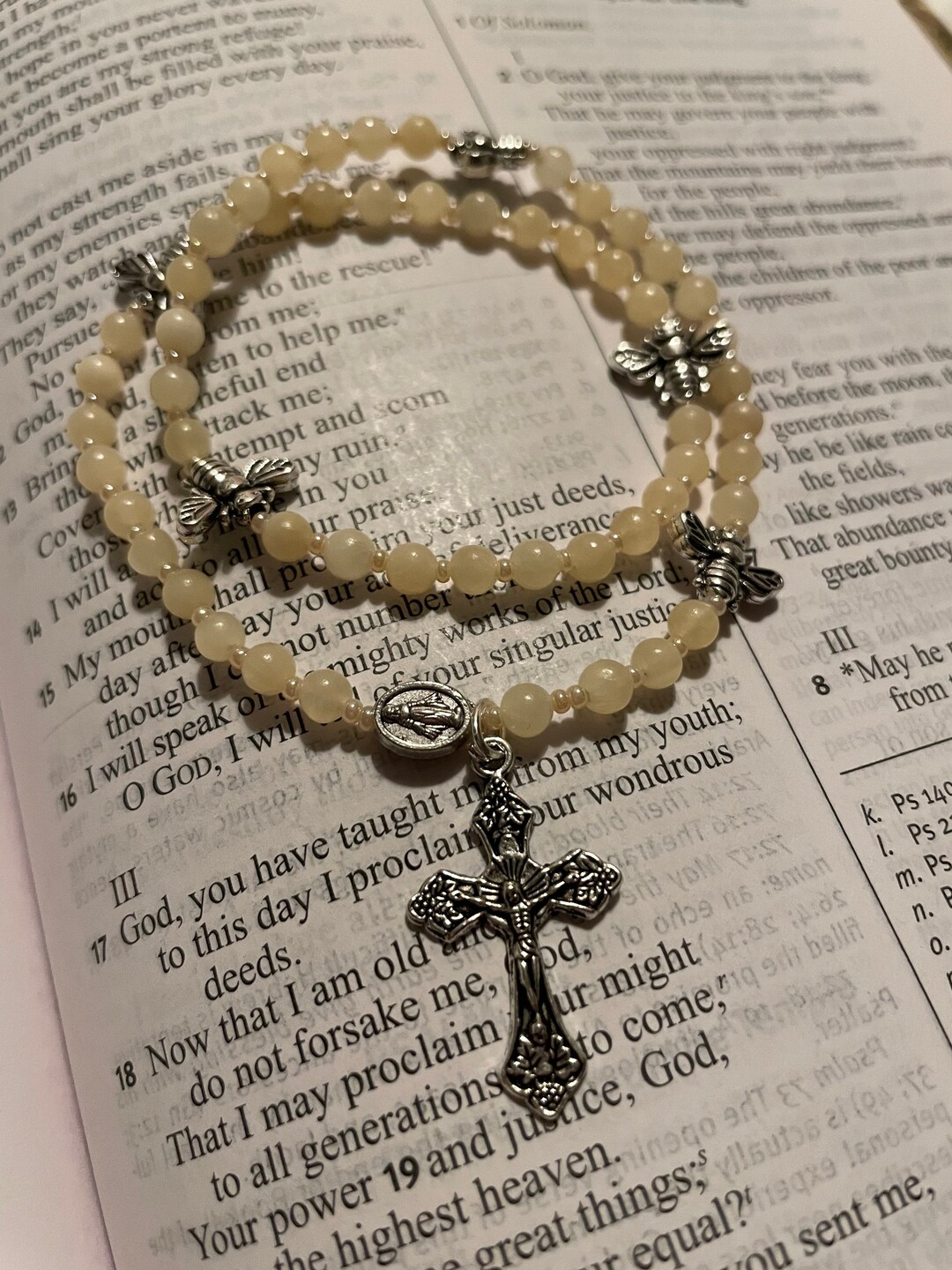 Our Lady Comforter of the Afflicted, Double Wrapped, Full Rosary ...