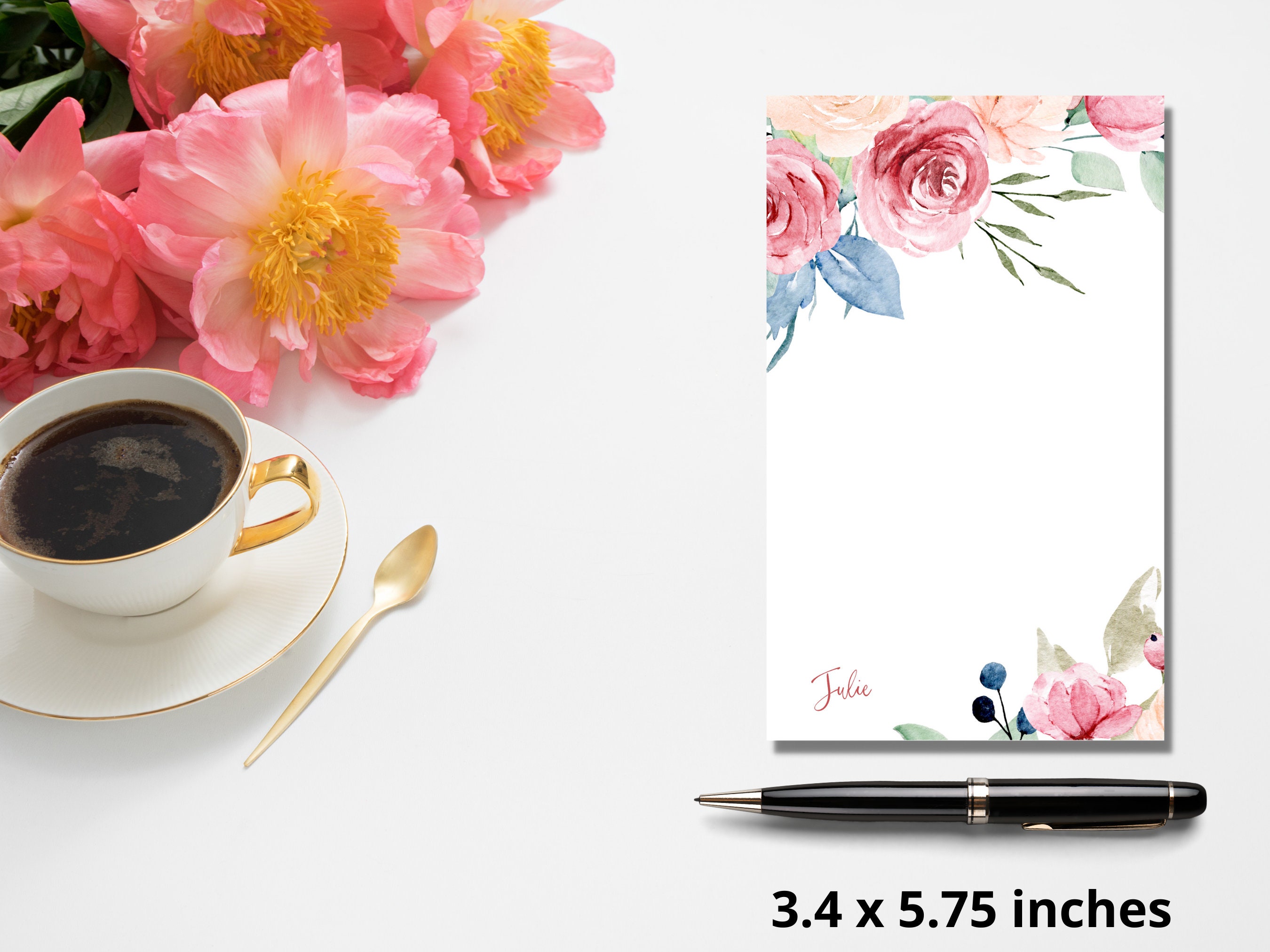 Personalized Notepad, Custom Notepad, Personalized Stationery, Writing ...