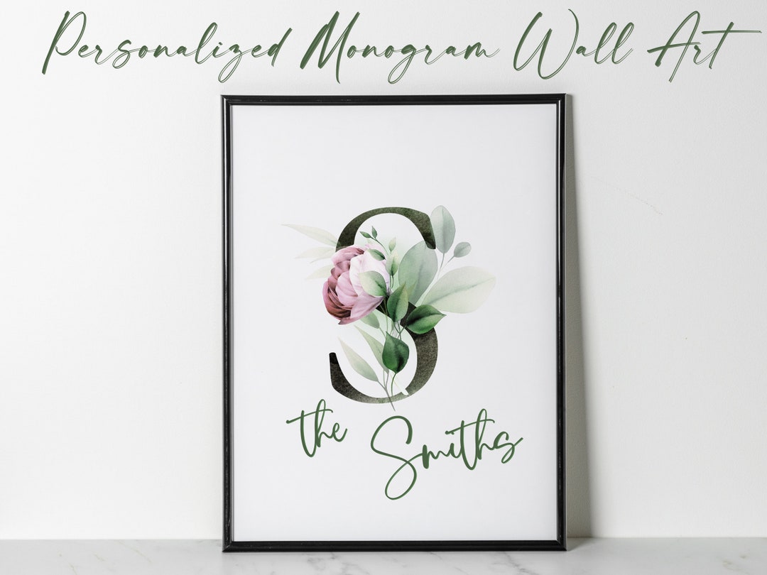 Personalized Wall Art, Custom Wall Art, Custom Name Wall Art, YOUR NAME ...