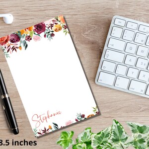 Personalized Notepad, Custom Notepad, Personalized Stationery, Writing ...