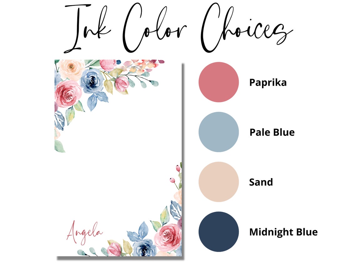 Personalized Notepad, Custom Notepad, Personalized Stationery, Writing ...