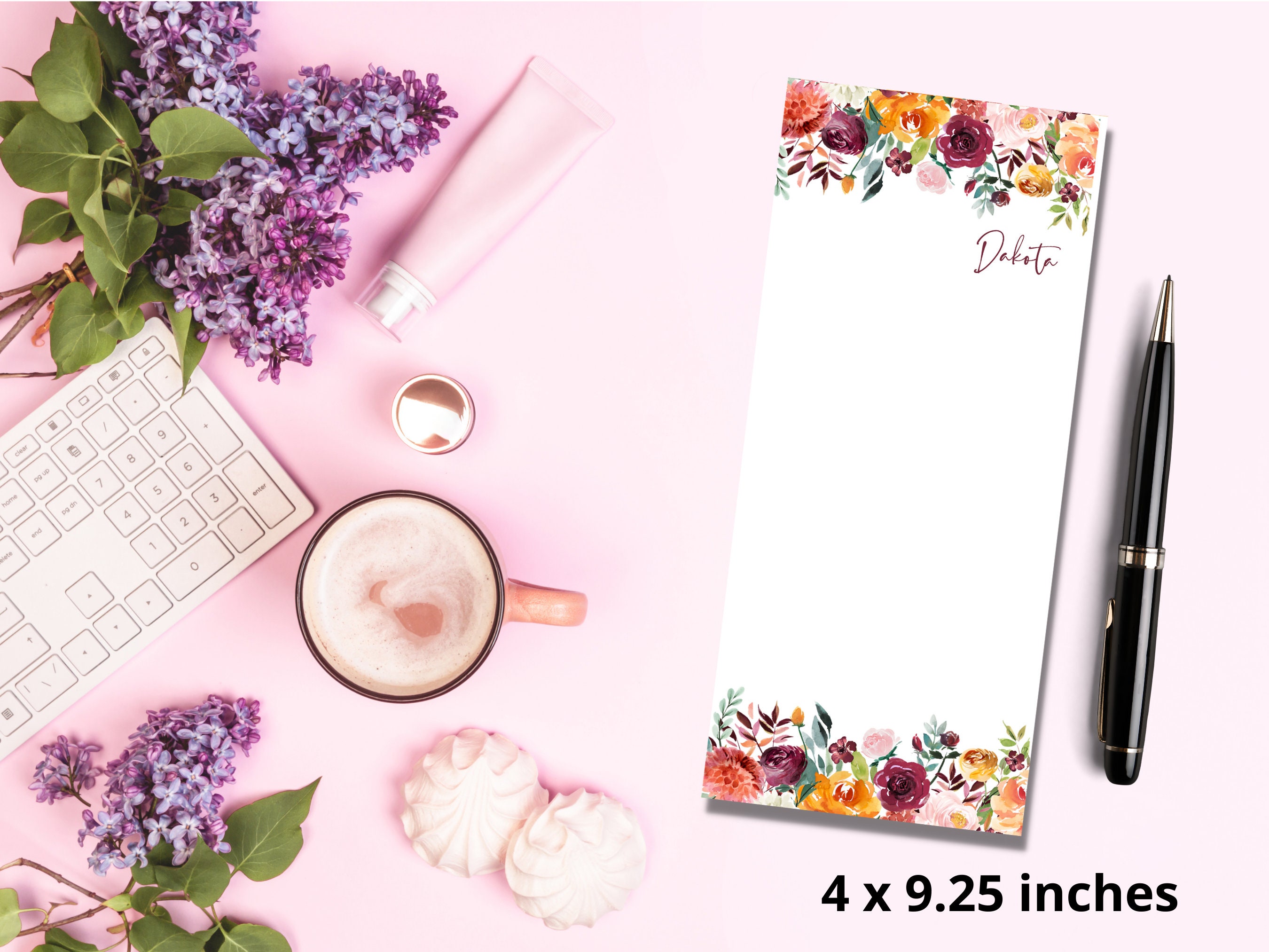 Personalized Notepad, Custom Notepad, Personalized Stationery, Writing ...