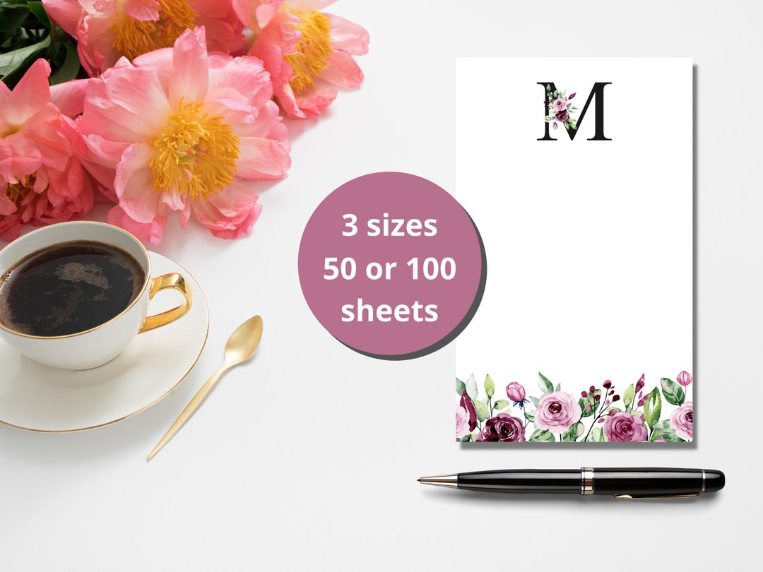 Personalized Notepad, Custom Notepad, Personalized Stationery, Writing ...